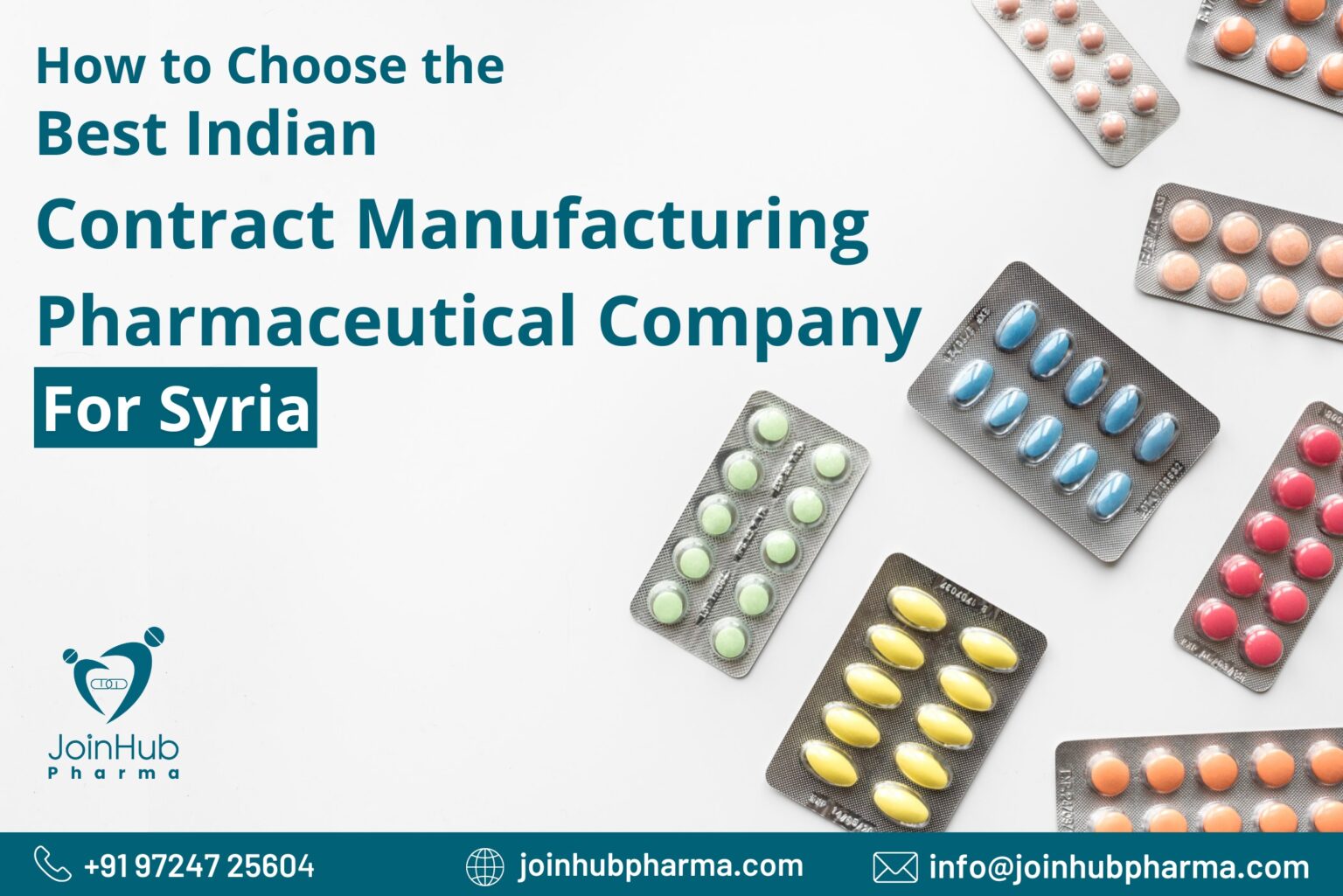 Selecting the Ideal Indian contract pharma manufacturer for Syria