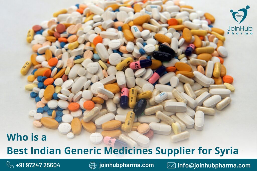 Who is the Top Indian Generic Medicines Supplier for Syria?
